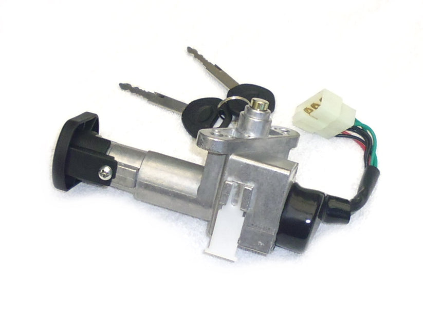 Sym Crox Ignition Lock Barrel Switch & Keys, 6 pin connector. Complete