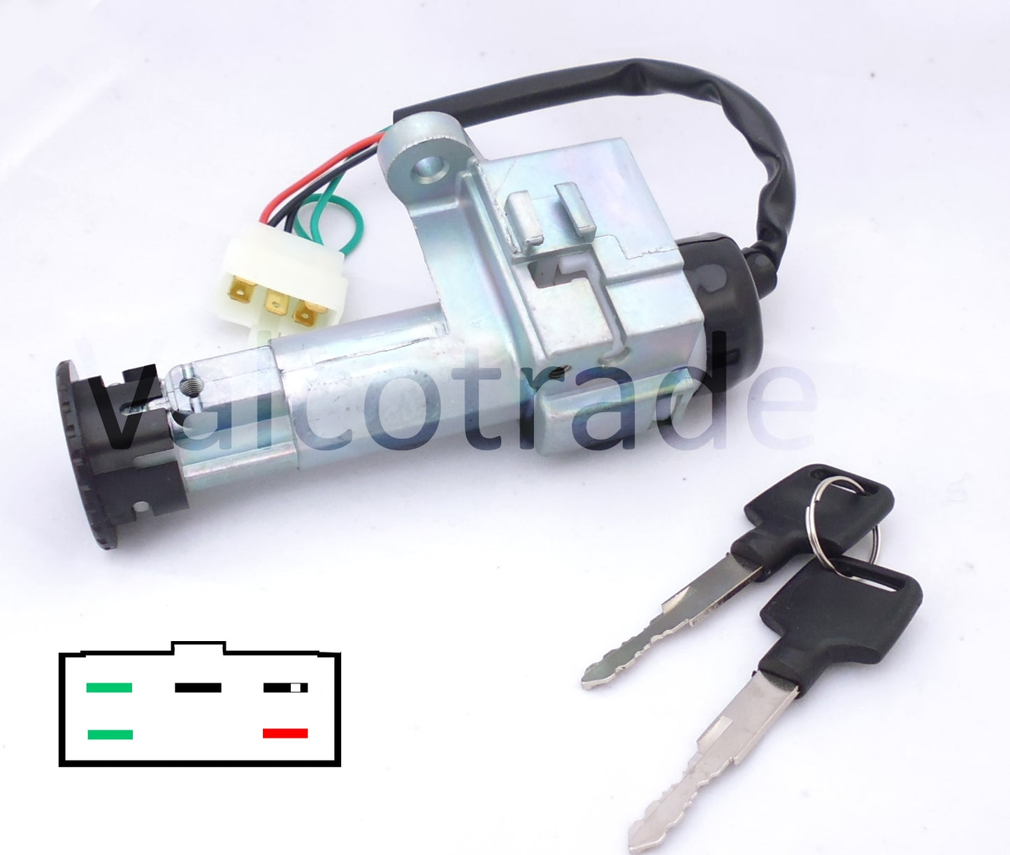 SYM Symply Lock Set & Keys also fits Sym Fiddle, Jet 125 125cc Ignitio ...